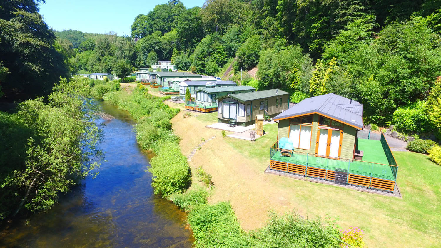 Explore Our Caravan Site In Mid Wales - Clywedog Caravan Park